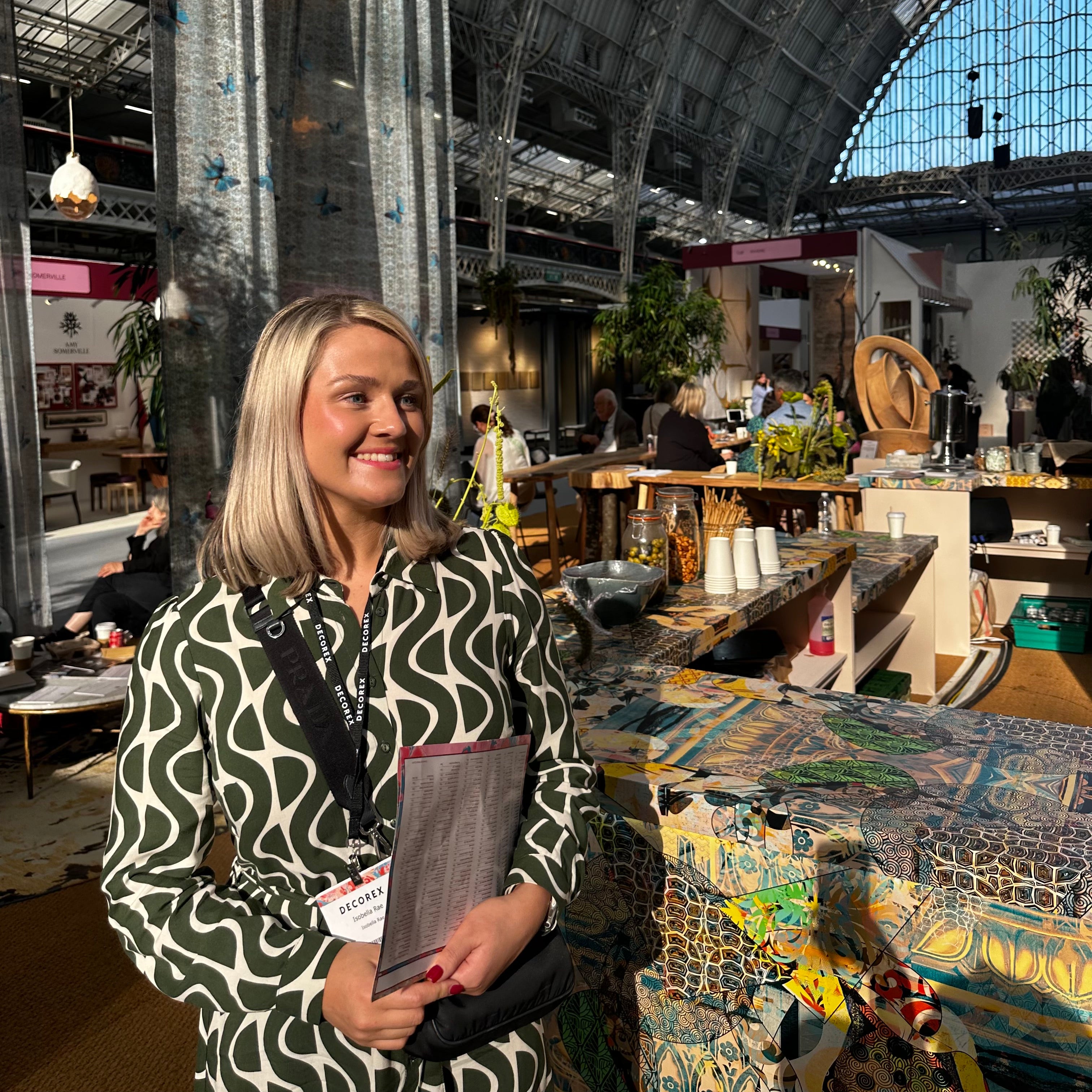 Isobella Rae at Decorex 2023 – ISOBELLA RAE